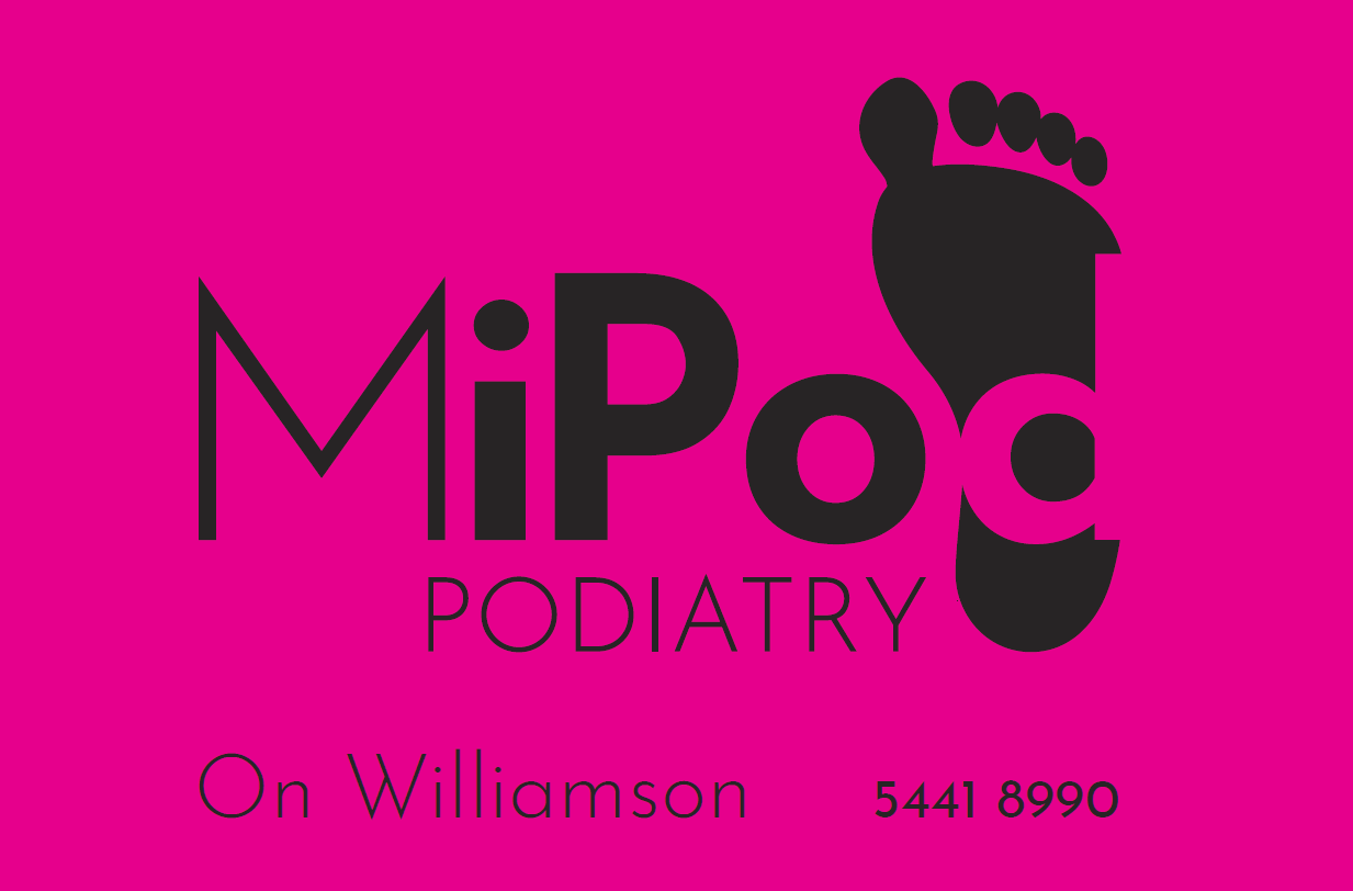 Pink MiPod Logo – Podiatry on Williamson
